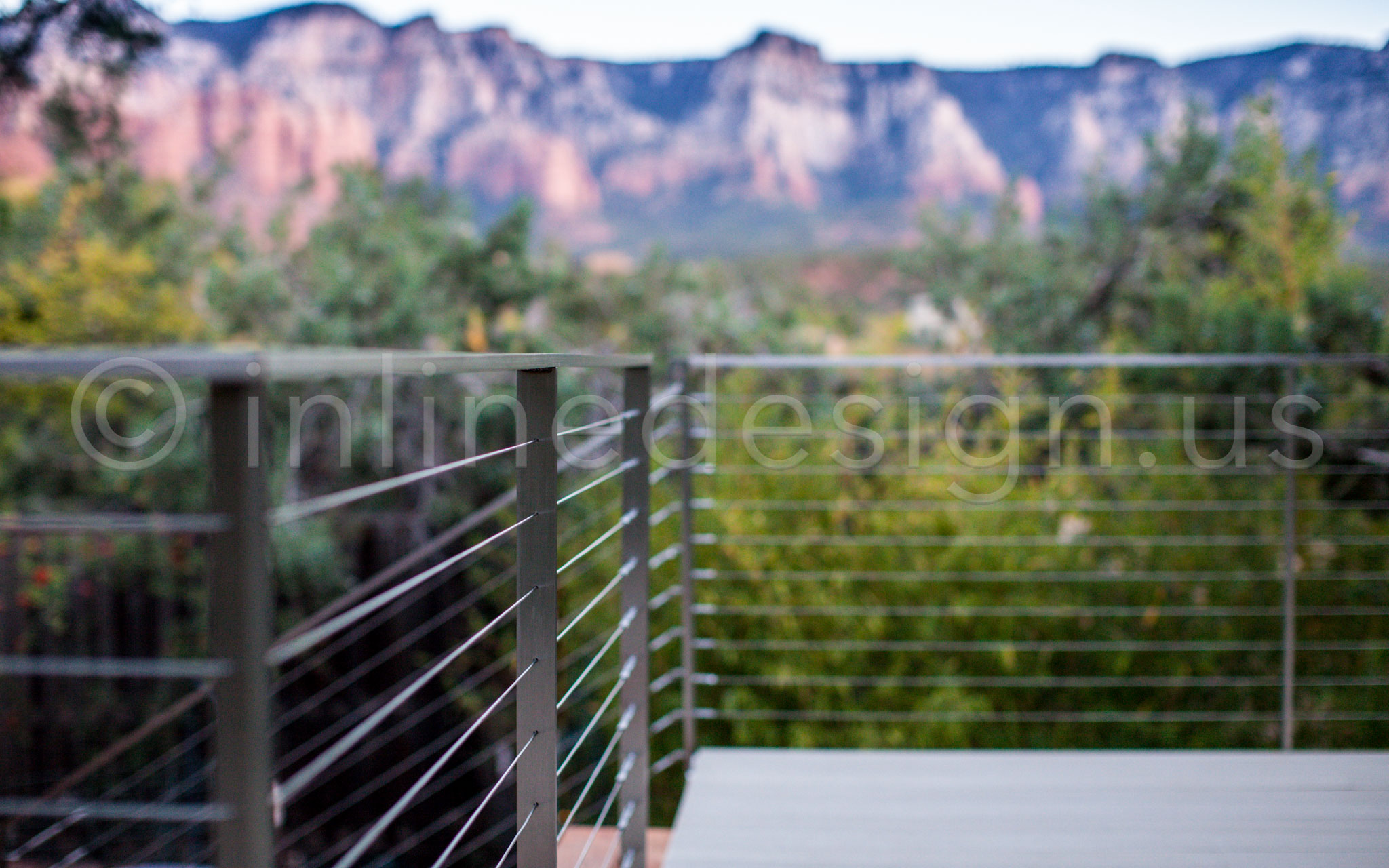Arcadia Bar Cable Railing was Ingrid’s AZ Dream – Inline Design